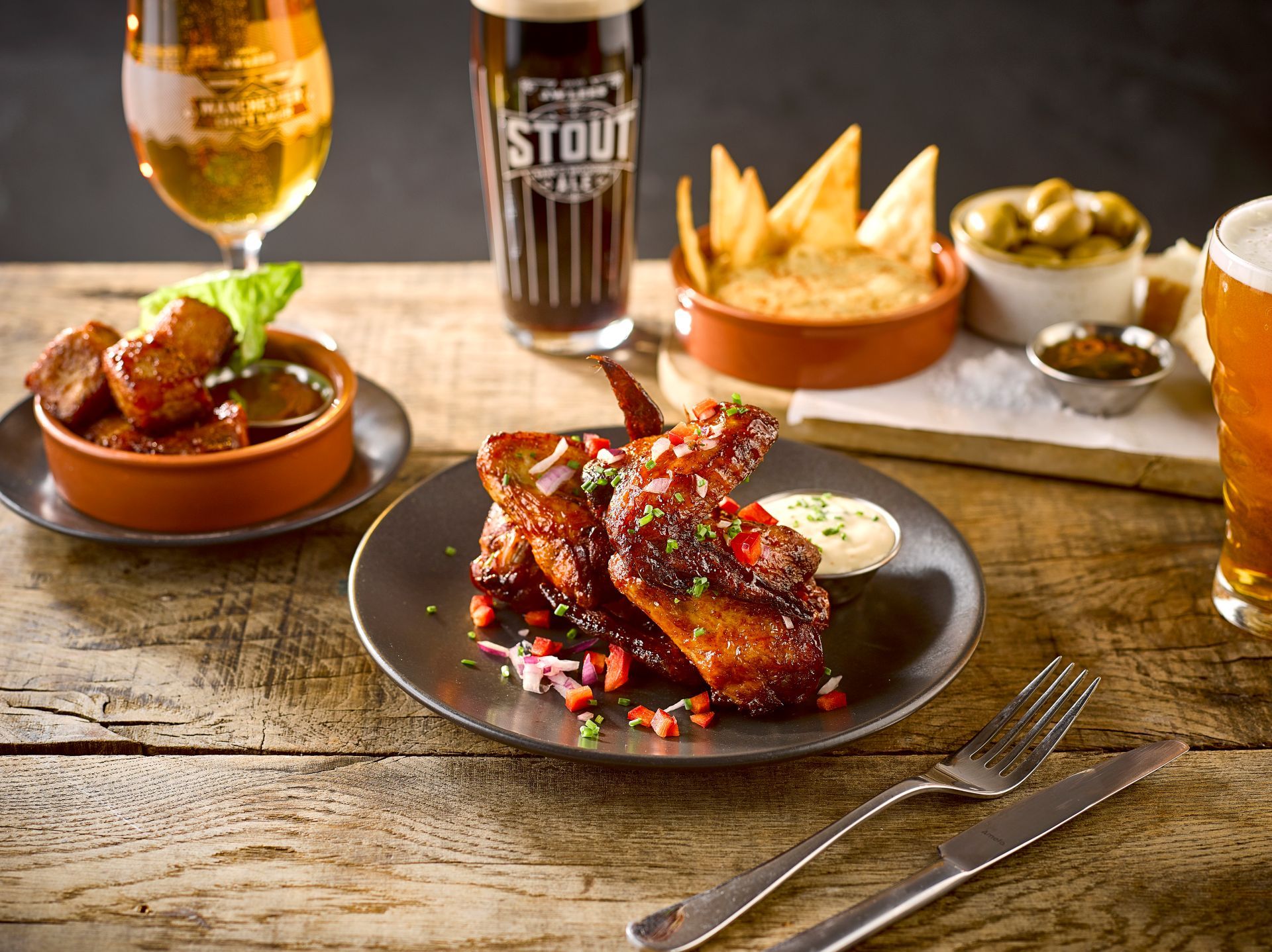 The Bellflower Pub & Kitchen Garstang Preston. Large beer garden