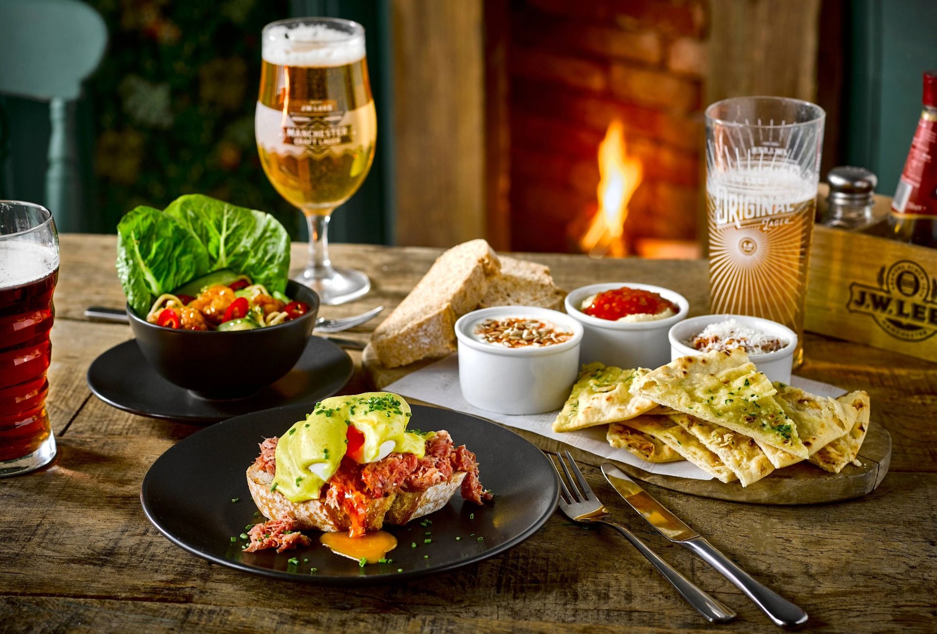 The Bellflower Pub & Kitchen Garstang Preston. Large beer garden
