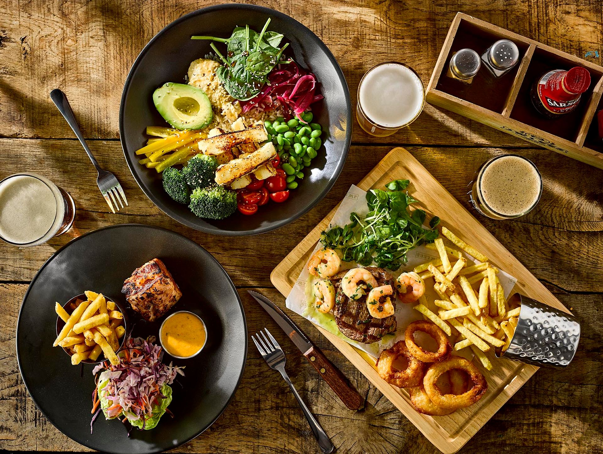 The Bellflower Pub & Kitchen Garstang Preston. Large beer garden