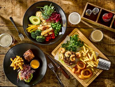The Bellflower Pub & Kitchen Garstang Preston. Large beer garden